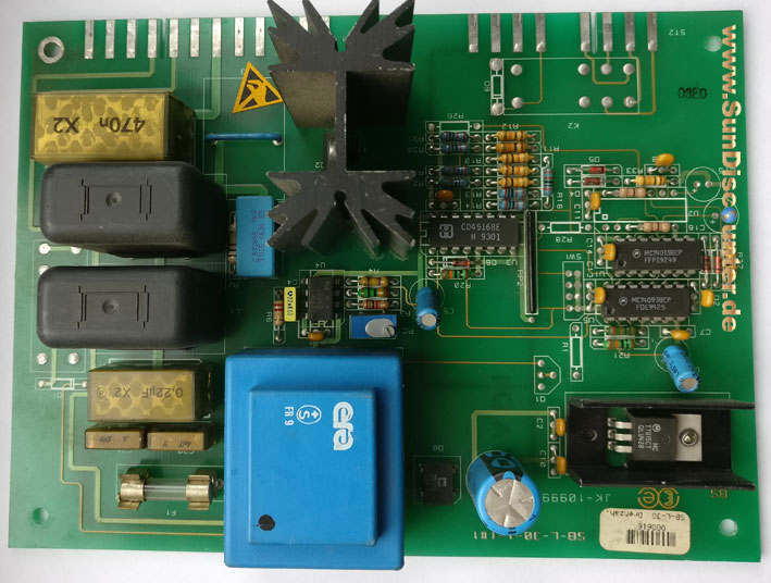 Ergoline TK 6000 Lüfterregelung Platine preisgünstig online kaufen,m ...